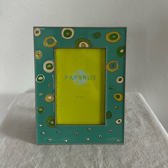 Papyrus | Accents | Papyrus Colored Dot 4 X 6 Photo Frame | Poshmark